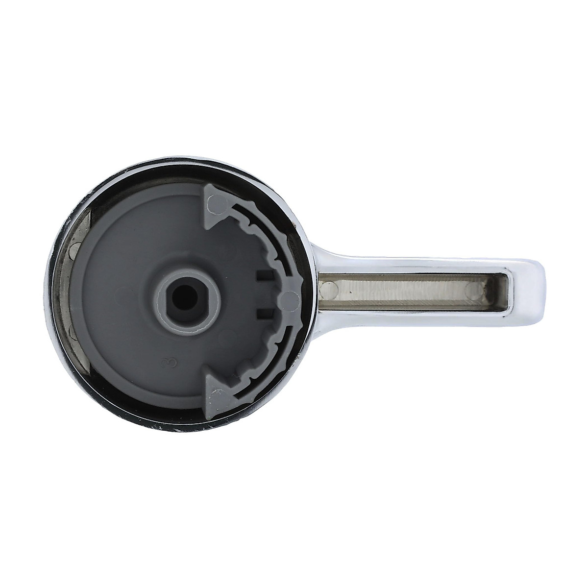 Danco (80004 Single Replacement Handle for Moen, Metal, 1-Pack, 2" H x 2" W x 4.25" L, Chrome