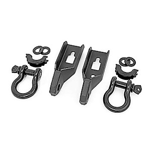 Rough Country Tow Hook Shackle Mount Kit for 2009-2020 Ford F-150 - RS158