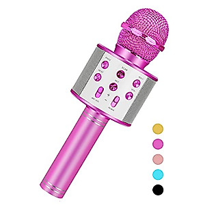 Niskite Kids Toys for 3-14 Year Old Girls Gifts,Karaoke Microphone Machine for Kids Toddler Toys Age 4-12, Christmas Birthday Valentine Gifts for 5 6 7 8 9 10 Year Old Teens Girl