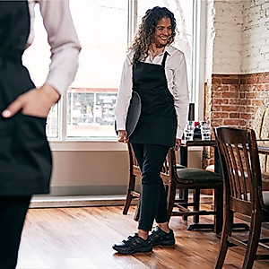 Avia Avi-Union II Strap Non Slip Shoes for Women – Comfort Safety Shoes for Work, Nursing, Restaurants, & Walking – White/Chrome Silver, 7 Wide