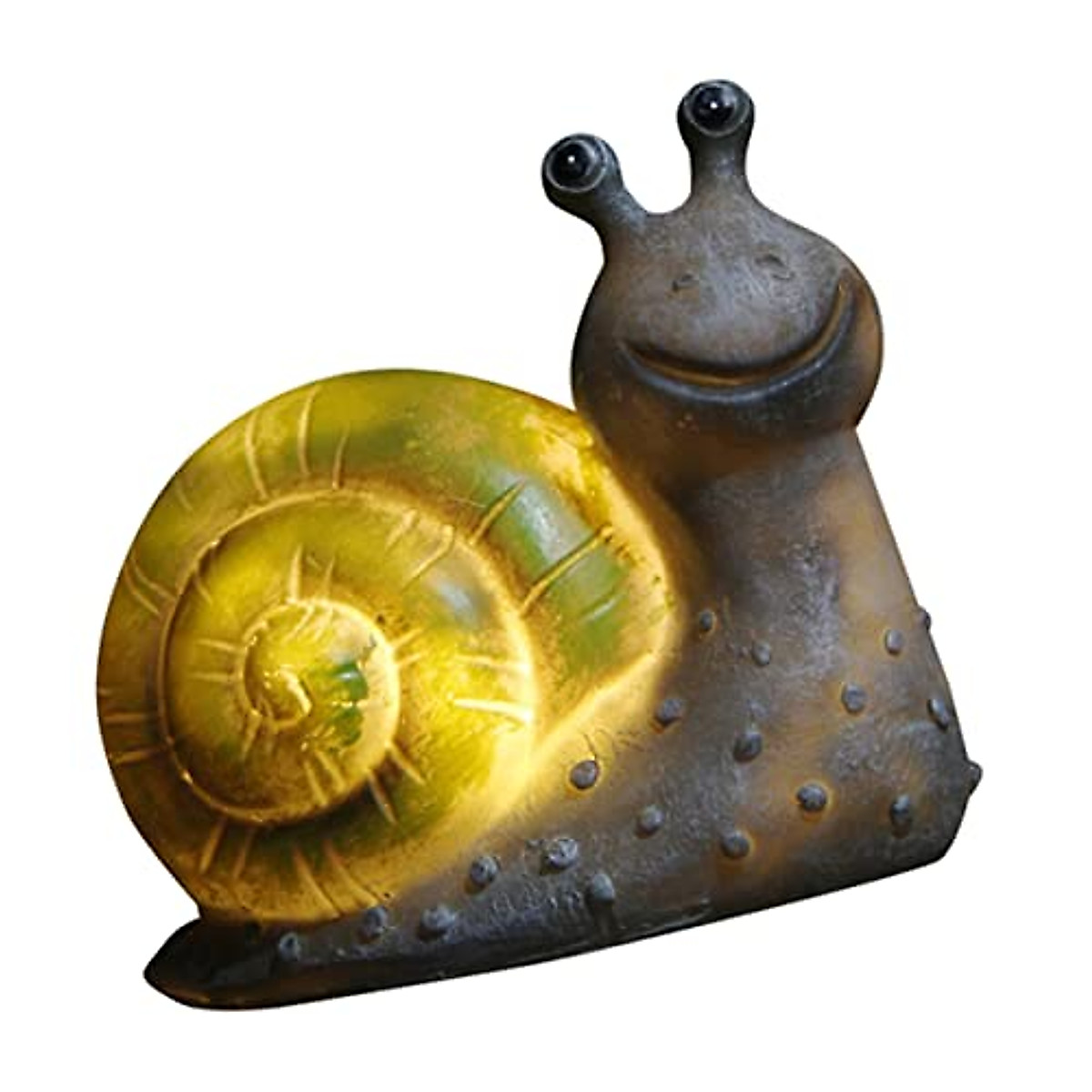 Uonlytech 3pcs Outdoor Ornament Lights Outdoor Garden Lights Animal Light Lawn Lamp Decorative Lights Solar Garden Lamp Solar Animal Lights Decorative Lights Snails Water Proof