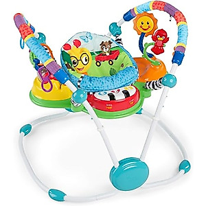 Baby Einstein Neighborhood Friends Activity Jumper with Lights and Music, 6 Months+, Max weight 25lbs., Unisex