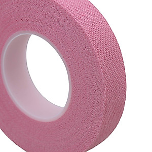 Yibuy Pink Finger Adhesive Tape 5 Meter Length for Strings Instrument Pack of 20