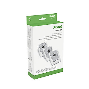 iRobot Roomba Authentic Replacement Parts - Clean Base Automatic Dirt Disposal Bags, 3-Pack, Compatible with all Clean Base models,White - 4640235