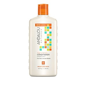 Andalou Naturals Argan Oil & Shea Moisture Rich Conditioner, 11.5 Ounce