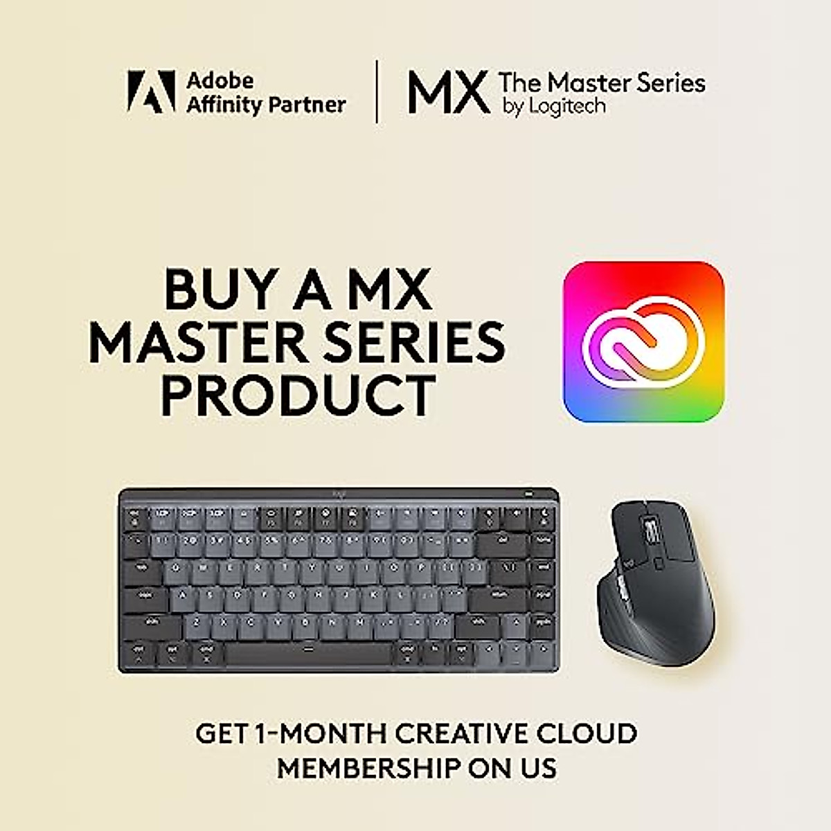 Logitech MX Mechanical Mini Wireless Illuminated Keyboard, Clicky Switches, Backlit, Bluetooth, USB-C, macOS, Windows, Linux, iOS, Android, Metal