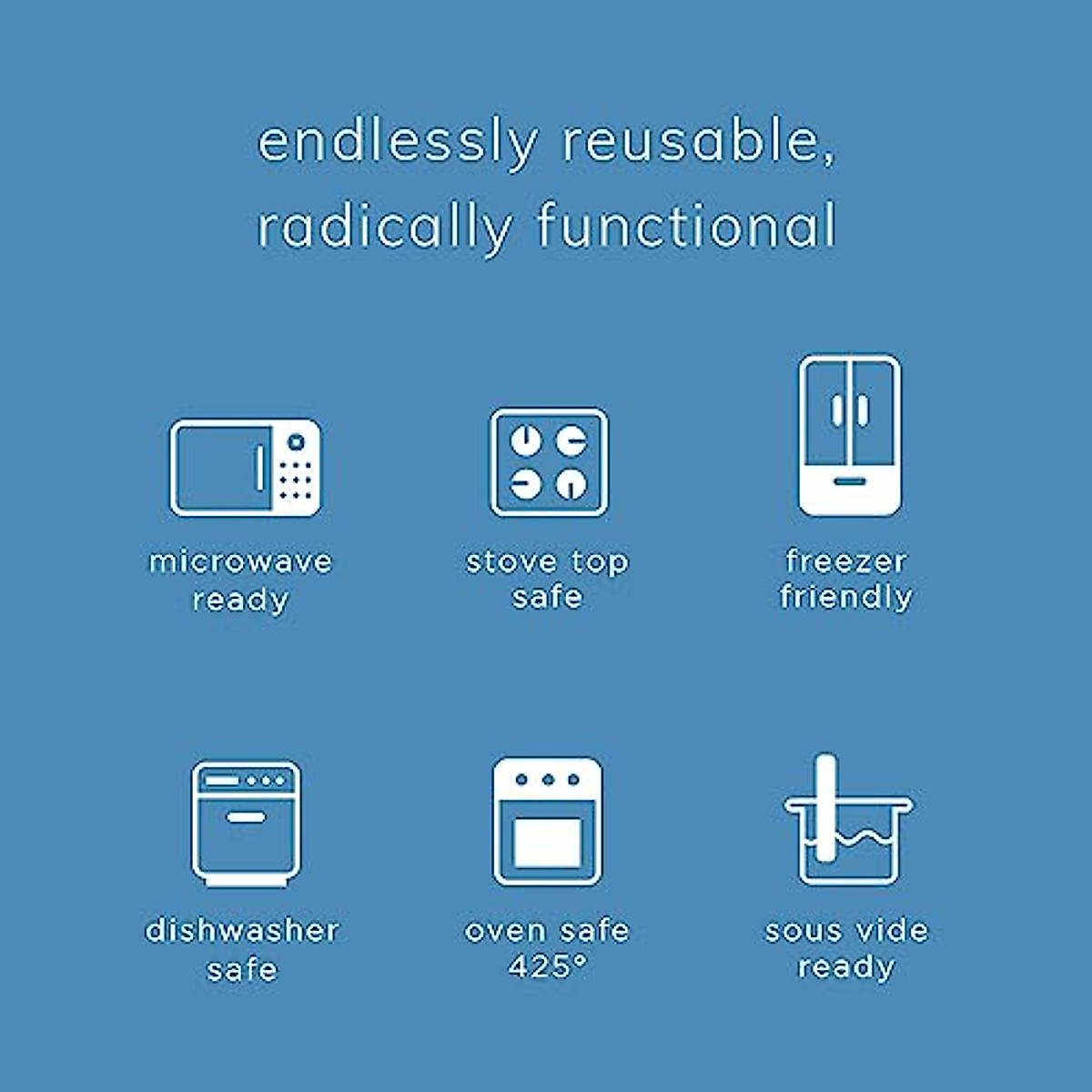 Stasher Reusable Silicone Storage Bag, Food Storage Container, Microwave and Dishwasher Safe, Leak-free, Bundle 2-Pack Bowls, Clear