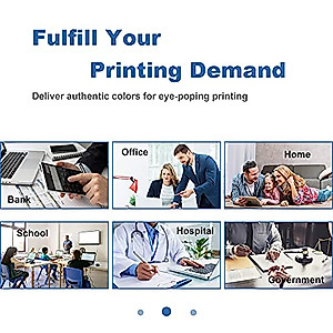 Compatible LC3013 Ink Cartridges Replacement for Brother LC3013 LC3011 High Yield Work for Brother MFC-J491DW MFC-J497DW MFC-J690DW MFC-J895DW Printer(3 Black,1 Cyan,1 Magenta,1 Yellow) 6-Pack