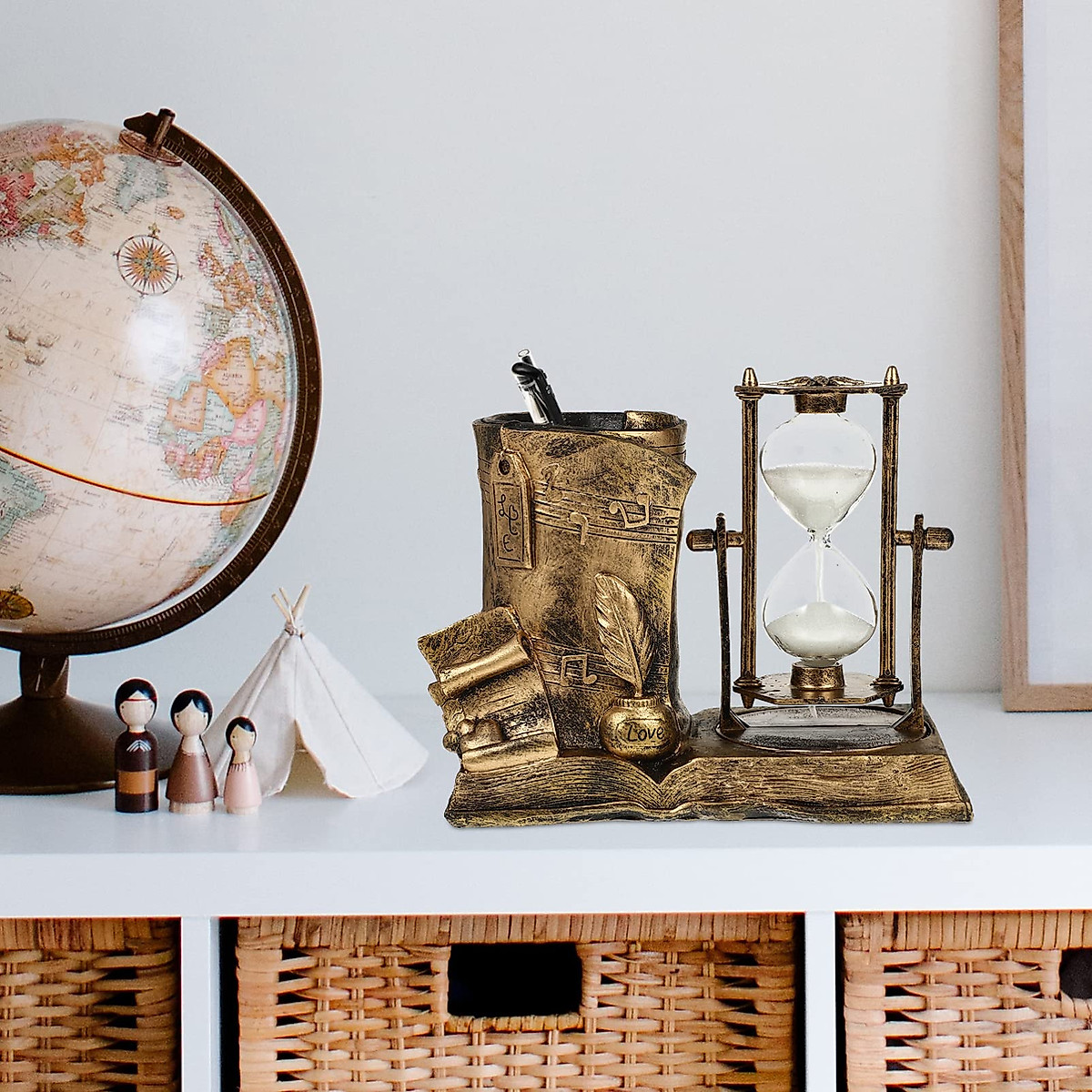 Vintage Hourglass Sand Timer - DESKTOP Decor