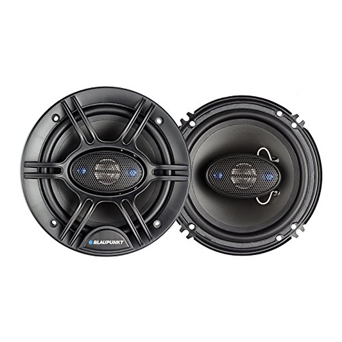 Blaupunkt 6.5-Inch 360W 4-Way Coaxial Car Audio Speaker, Set of 2