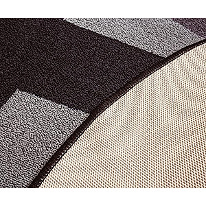 Ukonic Star Wars: The Mandalorian Helmet 52-Inch Round Printed Area Rug | Indoor Floor Mat, Accent Rugs for Living Room and Bedroom, Home Decor for Kids Playroom | Movie Gifts and Collectibles