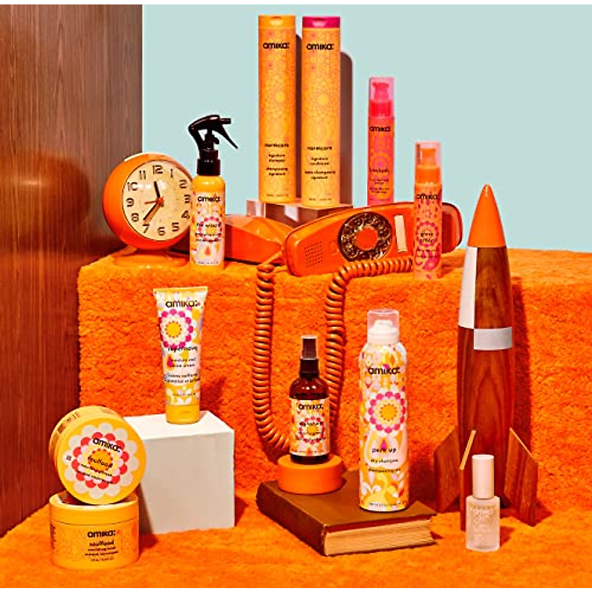 blockade heat defense serum | amika , 1.69 Fl Oz (Pack of 1)