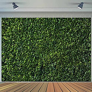 Spring Nature Green Leaves Photography Backdrops Newborn Baby Shower Backdrop Wedding Birthday Party Decoration Photo Studio Props Supplies 7x5ft Polyester