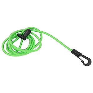 VBESTLIFE Life Kayak Paddle Leash, 50in Bungee Rope Fishing Rod Leash Cord Canoe Paddle Leash(Green)