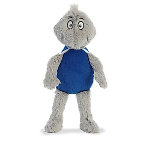 Aurora® Whimsical Dr. Seuss™ Yertle The Turtle Stuffed Animal - Magical Storytelling - Literary Inspiration - Gray 12 Inches