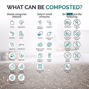 Luma Electric Kitchen Composter, 2.5L Capacity Odorless Countertop Compost Bin with Lid Clear-View Window, Smart Trash Can for Food Disposal, Turn Food Waste into Nutrient-Rich Plant Food