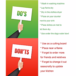 Caroline's Treasures 6048DDM Big Red Cat at the fishbowl Dish Drying Mat Absorbent Dish Drying Mat Pad for Kitchen Counter Dish Drainer Mat for Countertop, 14 x 21", Multicolor