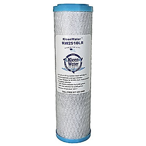 Lead Chloramine Chlorine Water Filter Cartridges, Compatible with Watts 500313 and KleenWater KW1000 Drinking Water Systems
