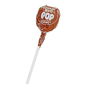 Tootsie Pops Limited Edition Individually Wrapped Single Flavor Lollipops with Tootsie Roll Center, Caramel, 12.6 Ounce