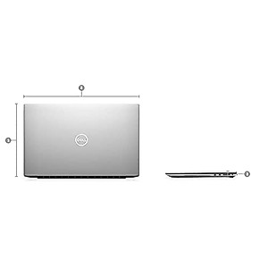 Dell XPS 9710 Laptop Touch | 17" 3840x2400 4k | Core i7-11800H - 1TB SSD Hard Drive - 32GB RAM - Nvidia GeForce RTX 3050 | 8 cores @ 4.6 GHz - 4GB GDDR6 Win 10 Home Silver (Renewed)