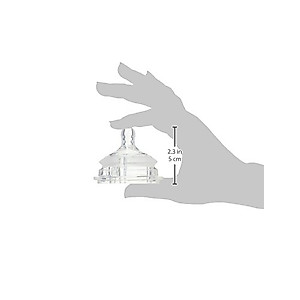 Nuby 2 Piece Slow Flow Comfort Nipple