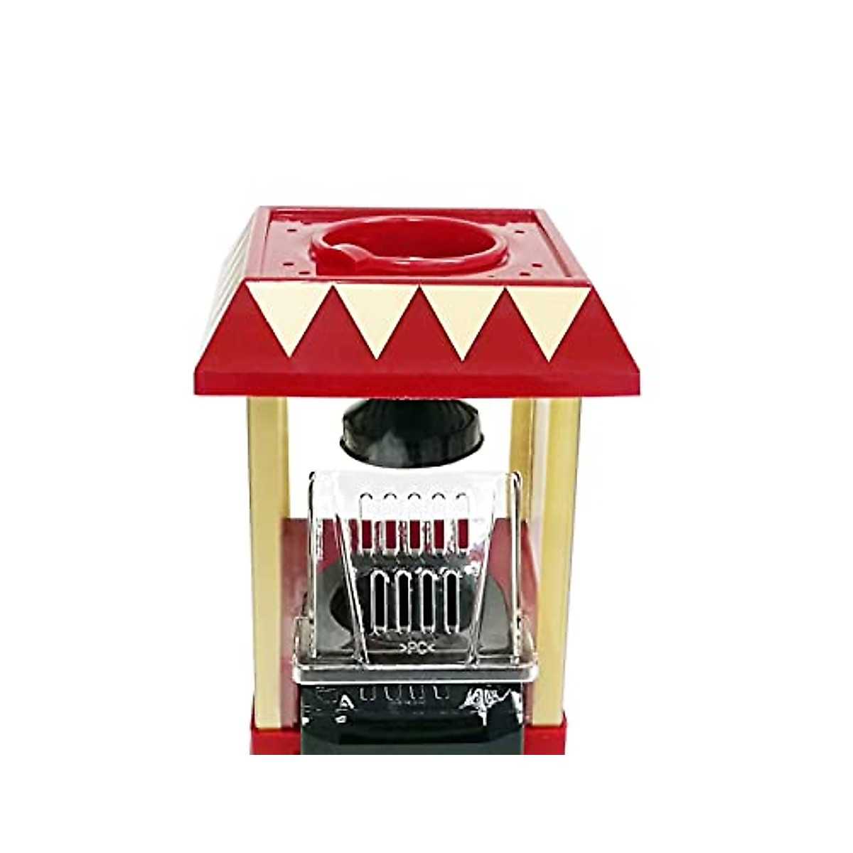 FixtureDisplays® Mini Popcorn Machine Carriage Shape Tabletop Popcorn Maker 9" L x 7" W x 15 1/2" H 15914