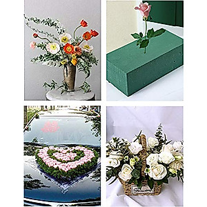 3PCS Floral Foam Bricks, Florist Flower Foam Green Bricks Flower Arrangement Brick Supplies for Florist Craft