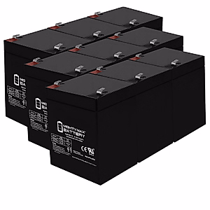 Mighty Max Battery ML5-12 - 12V 5AH UPS Backup Battery Replaces AP-1250F2, AP-1250 F2-9 Pack