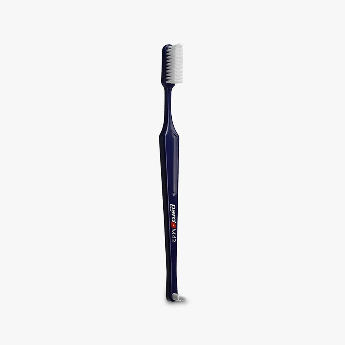 Paro M43 Toothbrush 708 | Compact Brush Head with Medium Bristles and Exchangeable Inter Space F | 4 Rows, 43 Tufts (12 Pack Multicolor)