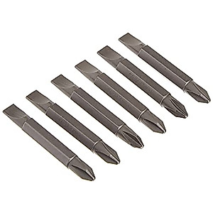 DEWALT Screwdriver Set, #2 Phillips / No. 8 Slotted Double Ended Bit, 6-Pack (DW2024B6)