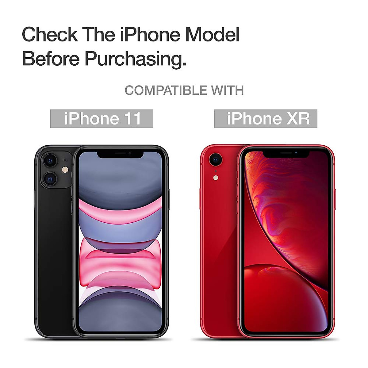 Purity Screen Protector for Apple iPhone 11 and iPhone XR - 3 Pack (w/Installation Frame) Tempered Glass Screen Protector Compatible iPhone 11 / iPhone XR (3 Pack) [Anti-Scratch] [Fit with Most Cases]