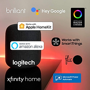 LIFX Gamer Bundle - with 2 Color 1100 Lumen Smart Bulb and 80″ LED Smart Lightstrip