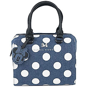 Loungefly Minnie Mouse Blue Denim Tote Handbag Purse Bag WDTB1755