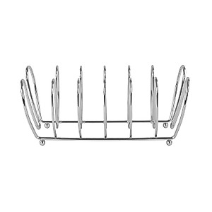 Spectrum Diversified Bloom Kitchen Lid Holder Organizer for Plates, Cutting Boards Bakeware, Cooling Racks, Pots & Pans, Serving Trays, and Reusable Containers, Chrome