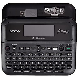 Brother P-Touch PT- D610BT Business Professional Connected Label Maker | Connect and Create via Bluetooth® on TZe Label Tapes up to ~1 inch