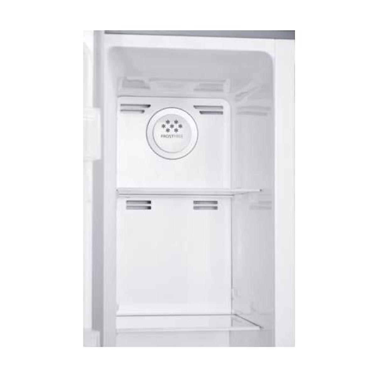 Frigidaire FRSG1915AV 36'' Freestanding Counter Depth Side by Side Refrigerator with 18.8 cu. ft. Capacity, Glass Shelves, Crisper Drawer, Frost Free Defrost, in Brushed Steel