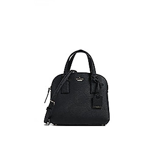 Kate Spade New York Women's Small Lottie Satchel, Black, One Size