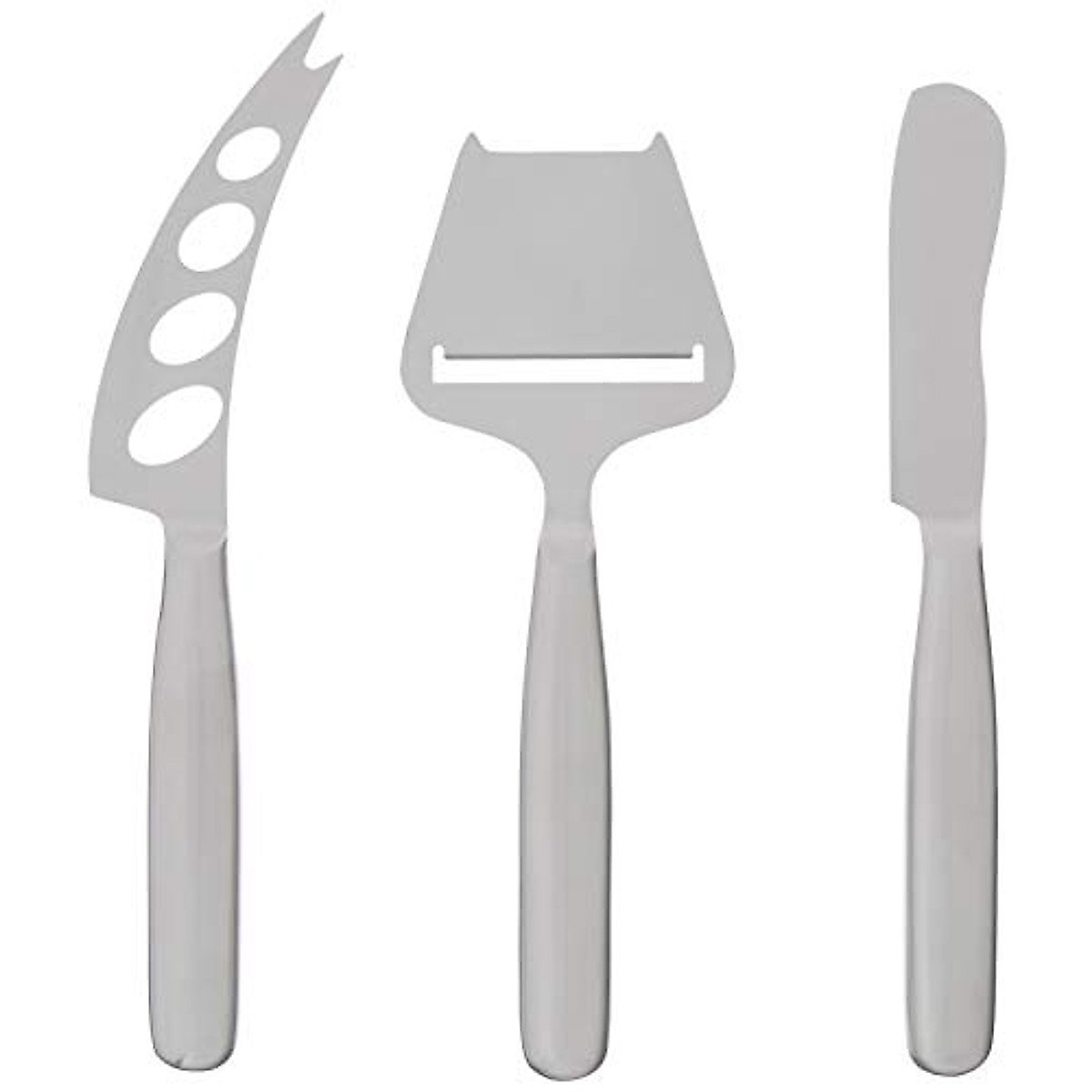 Fox Run Cheese Knife Set, 9.37 x 2.953 x 0.67 inches, Metallic,10690