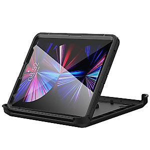 AICase for iPad Pro 11 Inch 4th/3rd/2nd/1st Generation 2022/2021/2020/2018,Heavy Duty Shockproof Triple Layer Defense for New Apple Pro 11" 4th 2022/3rd Gen 2021,2nd Gen 2020&1st Gen 2018(Black)