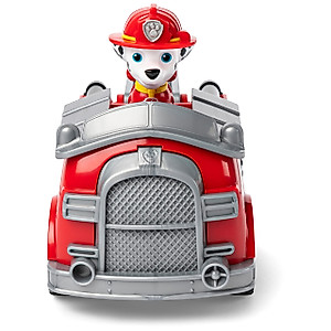 Paw Patrol, Marshall’s Fire Engine Vehicle with Collectible Figure, for Kids Aged 3 and Up