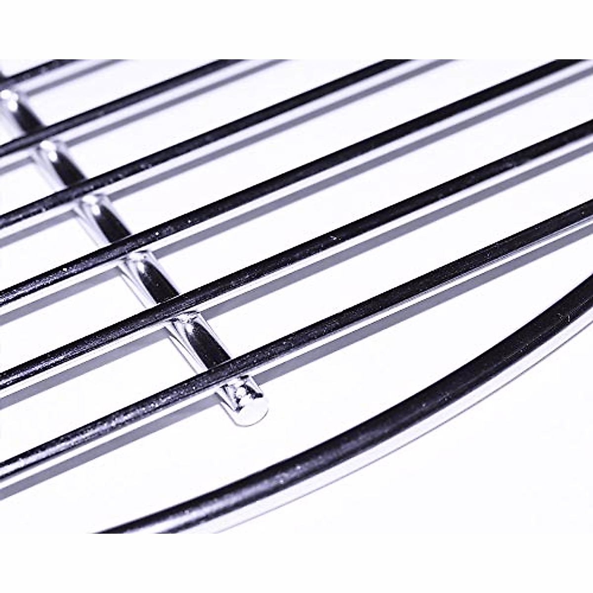 14 Inch Weber Smokey Joe Grate (Actual Size 13.5), (Solid 304 Stainless Steel, Non-Plated). Upgrade Charcoal Grill Cooking Replacement Grate. - Heavy Gauge