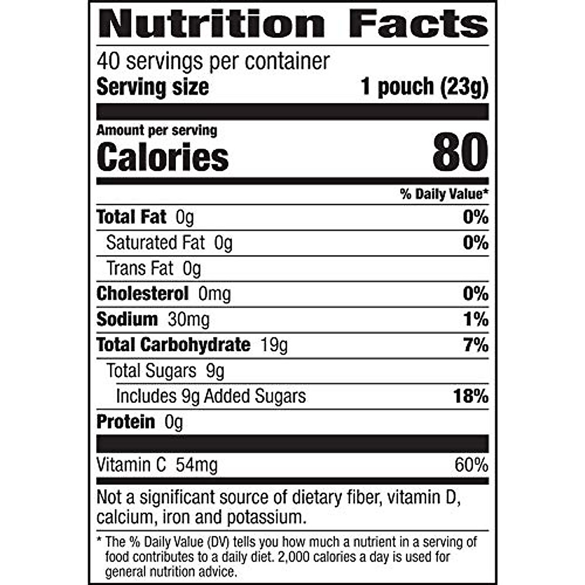 Mott's Fruit Flavored Snacks, Assorted Fruit, Pouches, 0.8 oz, 40 ct
