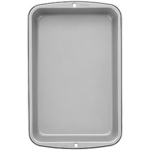 Wilton Recipe Right Non-Stick Biscuit and Brownie Pan, 11 in. x 7 in. (2-Pack)