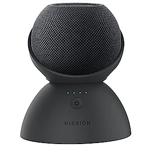 Mission Battery Base for HomePod Mini (Black) (Make HomePod Portable)