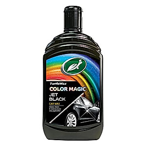 Turtle Wax 52708 Color Magic Car Paintwork Polish Restores Colour & Shine Black 500ml