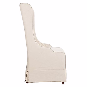 Safavieh Mercer Collection Stella Slip Cover for Side Chair, Ivory