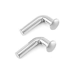 QWORK Pallet Rack Drop Pin, 50 Pcs M8x30mm Heavy Duty J Bolt Safety Universal Pins, Accessory Shelving System, Easy installtion Cross Beam Locker Drop Pin