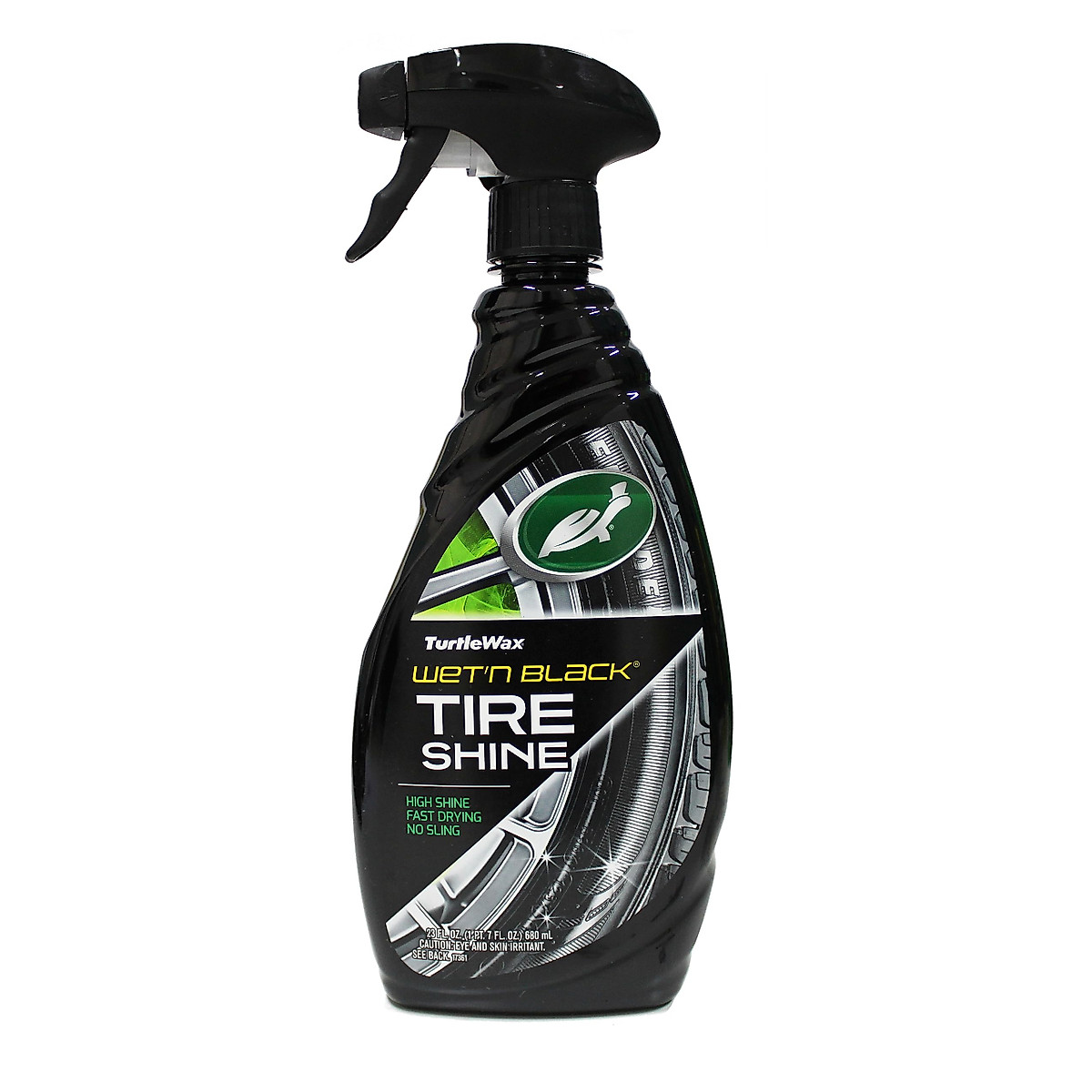 Turtle Wax T217RA Wet'n Black Ultra Wet Tire Shine - 23 oz.