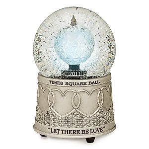 2011 Times Square New Year's Eve Ball Snowglobe (Auld Lang Syne)