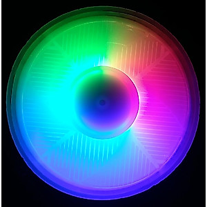 TRONWIRE TW-8 95W RGB LED CPU Cooler Aluminum Heatsink Copper Core Base 4-Pin PWM 92mm Fan Pre-Applied Thermal Paste for Intel Core i3 i5 i7 i9 Socket 1700 1200 1151 1150 1155 1156 Desktop PC